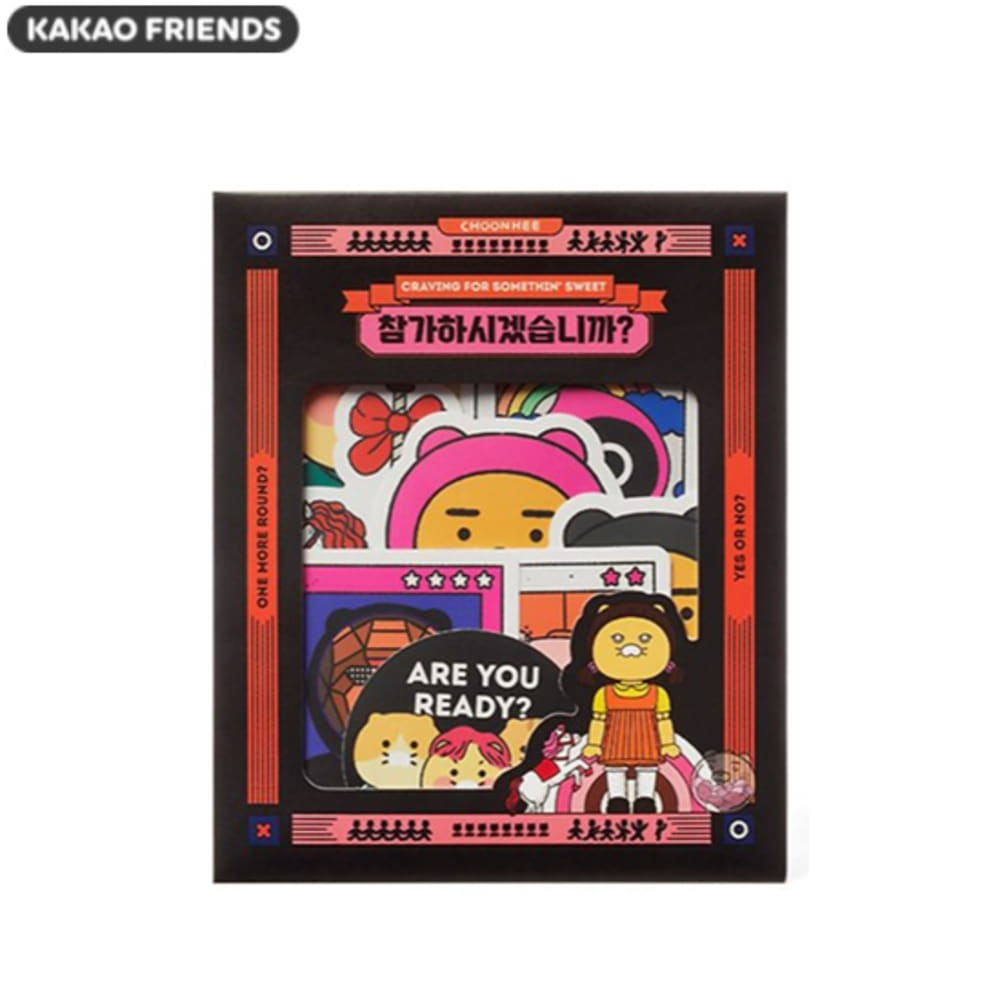 KAKAO FRIENDS Sticker Pack 1ea [KAKAO FRIENDS x SQUID GAME] Best Price ...