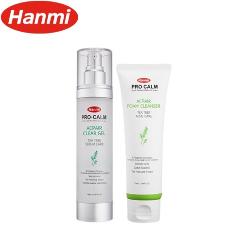 HANMI Acpair Cleanser Gel 100ml / Foam 120ml – Cica Soothing Acne Wash