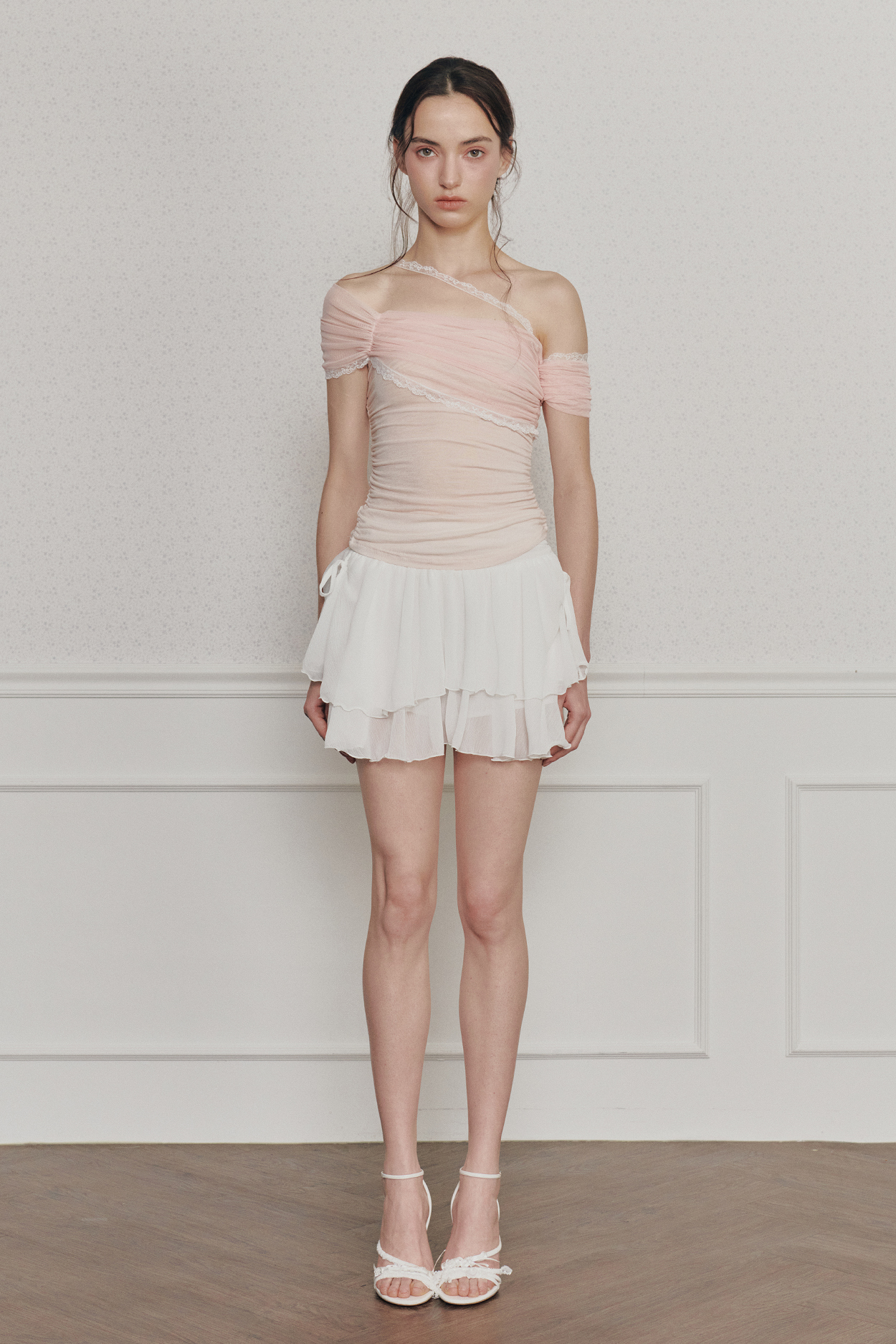 MARIA TOP pink - PAIN OR PLEASURE