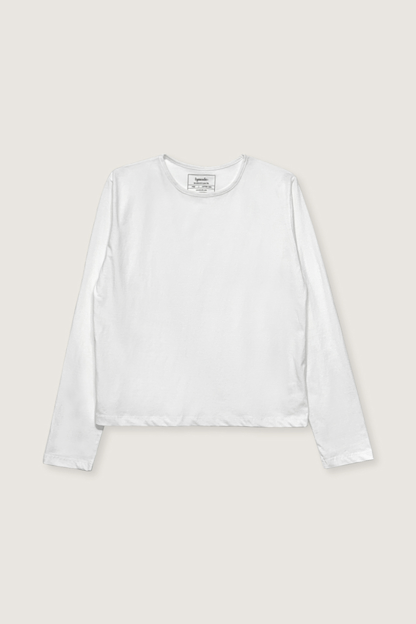 Mute T-shirt (아이보리) - hmode 에이치모드