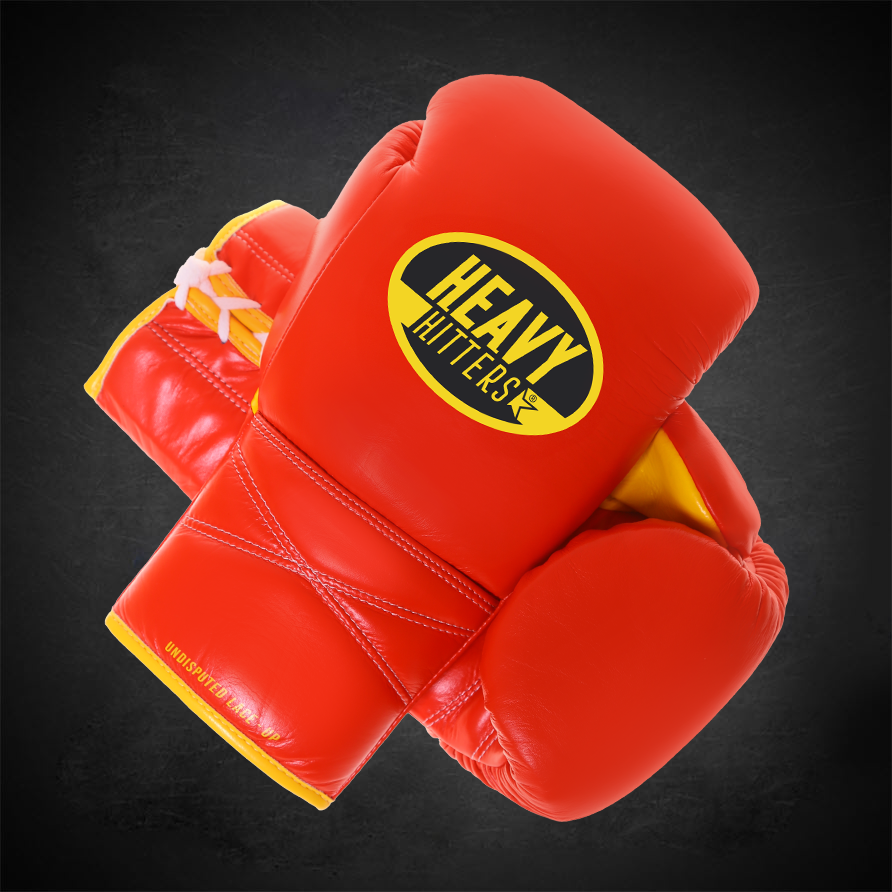 HEAVY HITTERS :: [HEAVY HITTERS] UNDISPUTED LACE-UP BOXING GLOVES H7-F-OR