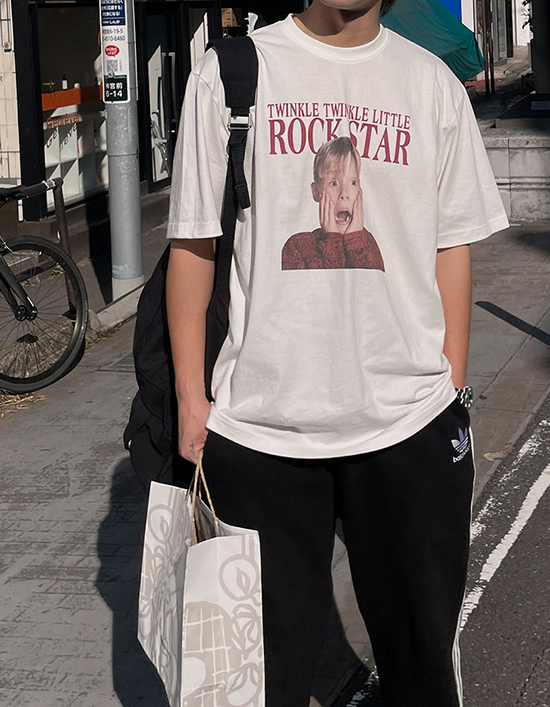 Asclo Kevin Short-Sleeved T-Shirt - 애즈클로