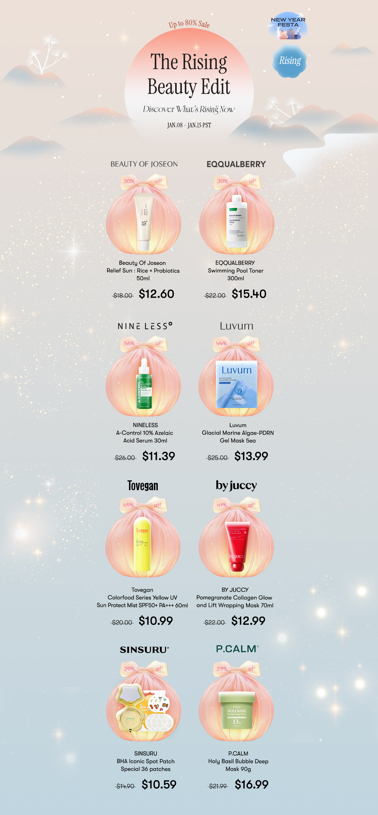 The Rising Beauty Edit