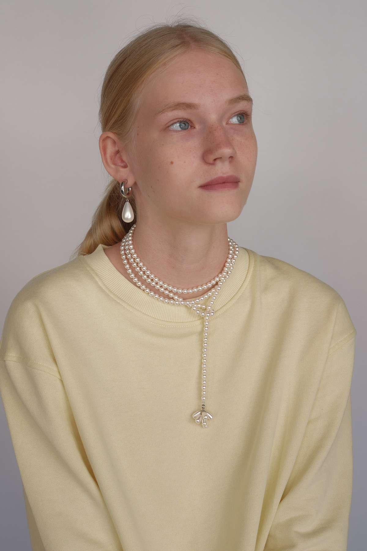 MONDAY EDITION | Pearl Flower Two-way Necklace