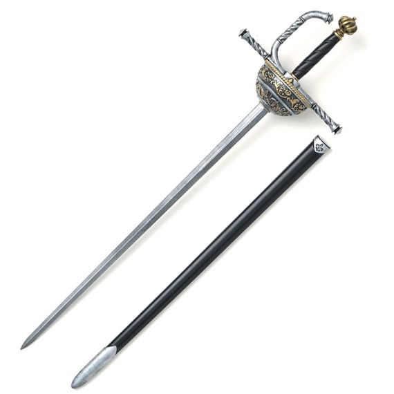 1/3_Limited Engraved Rapier(Silver+Gold) - SartoriaJ