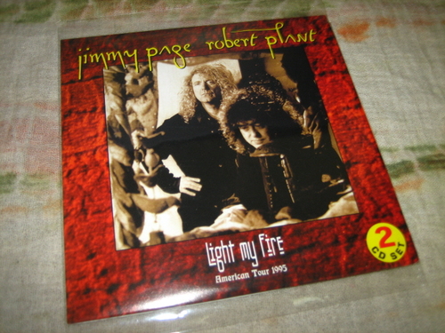JIMMY PAGE & ROBERT PLANT - LIGHT MY FIRE (Mini LP 2CD) - rzrecord