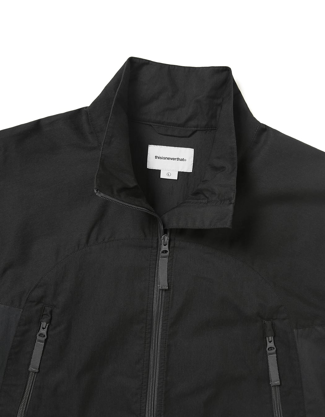 thisisneverthat PCU Jacket - Black | 하이츠스토어