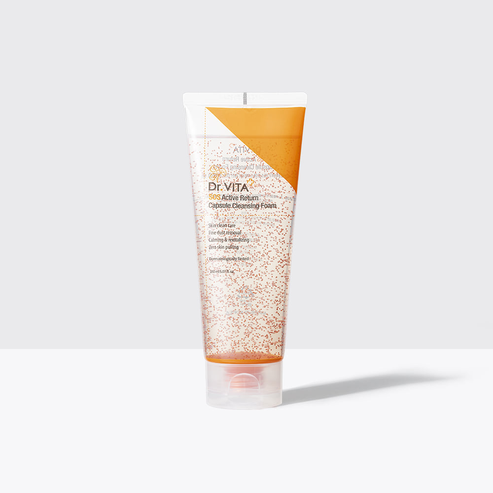 [Daycell] Dr.VITA SOS Active Return Capsule Cleansing Foam 150ml - DAYCELL