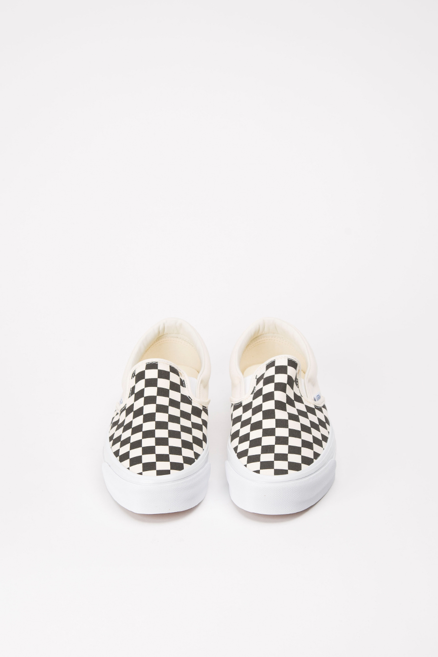 VANS PREMIUM SLIP-ON REISSUE 98 LX CHECKERBOARD BLACK/OFF WHITE - 스컬프스토어