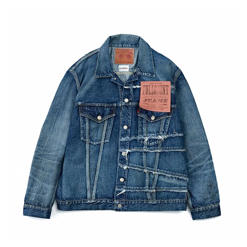 G11FC101 Indigo Blue Fullcount x Kamiya Denim Blouson - MODE MAN