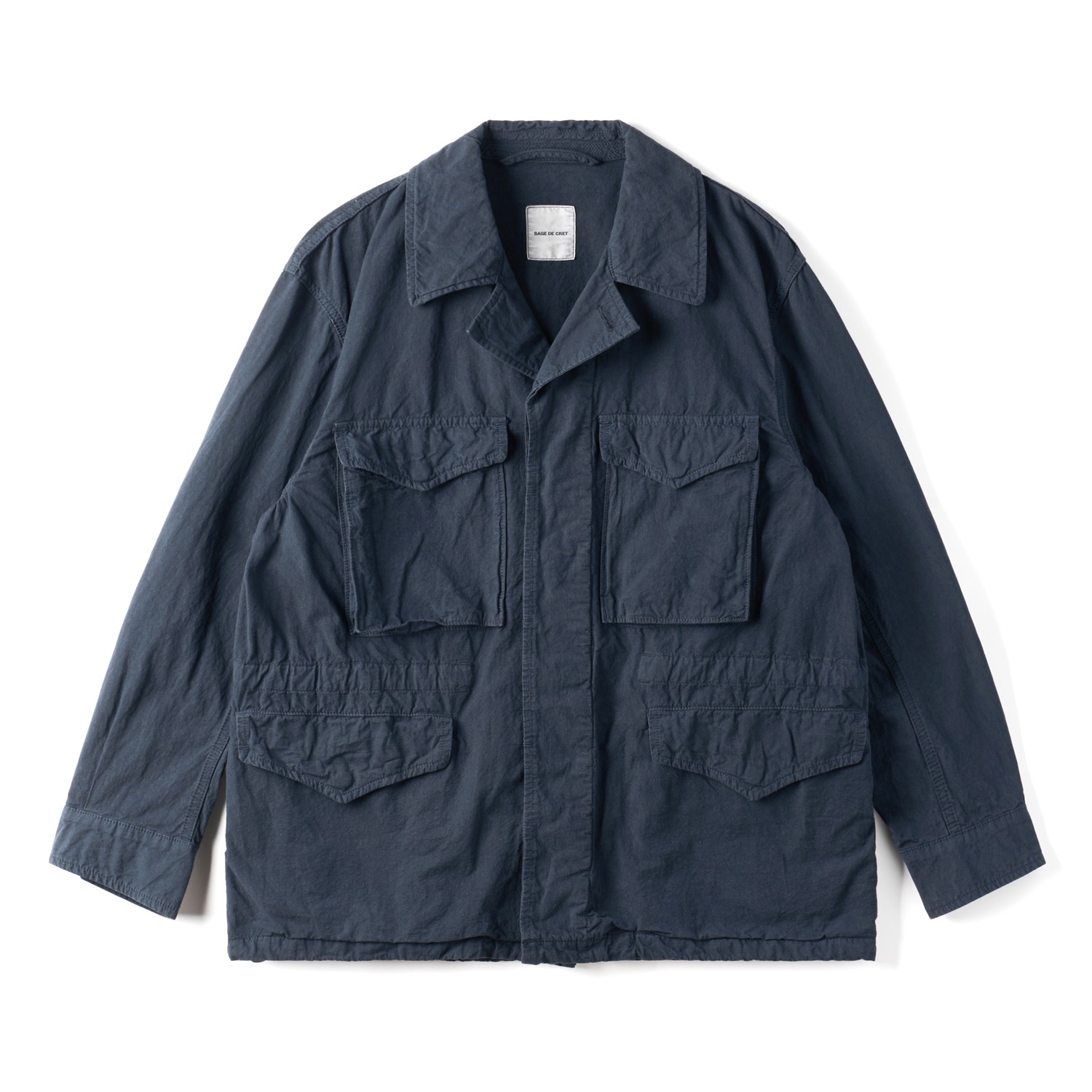 31-50-3312 High Density CO/HEMP M65 Style Jacket Navy - MODE MAN