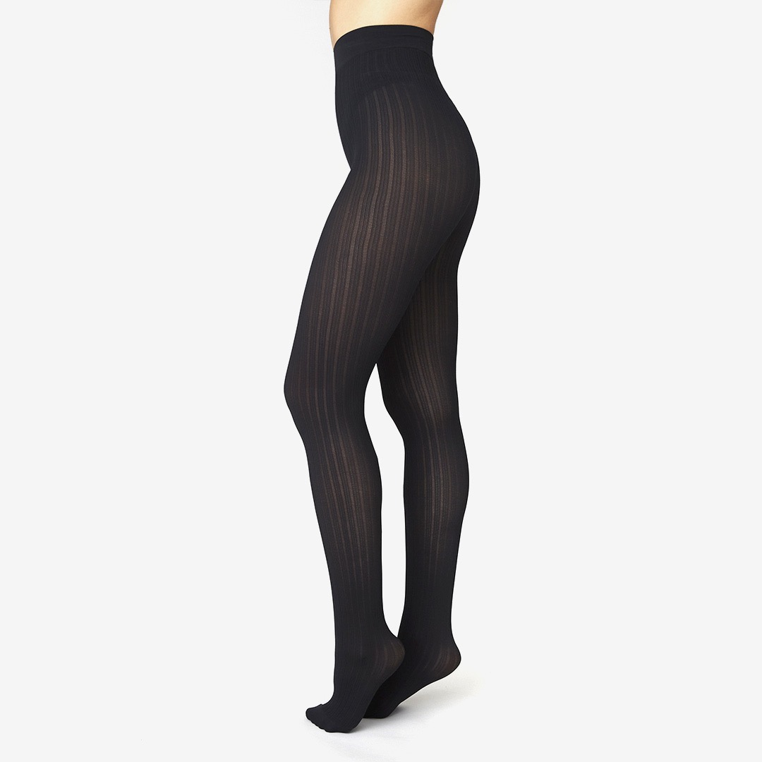 SWE010 Alma Rib 70d Stocking : 삭스타즈 [SOCKSTAZ]