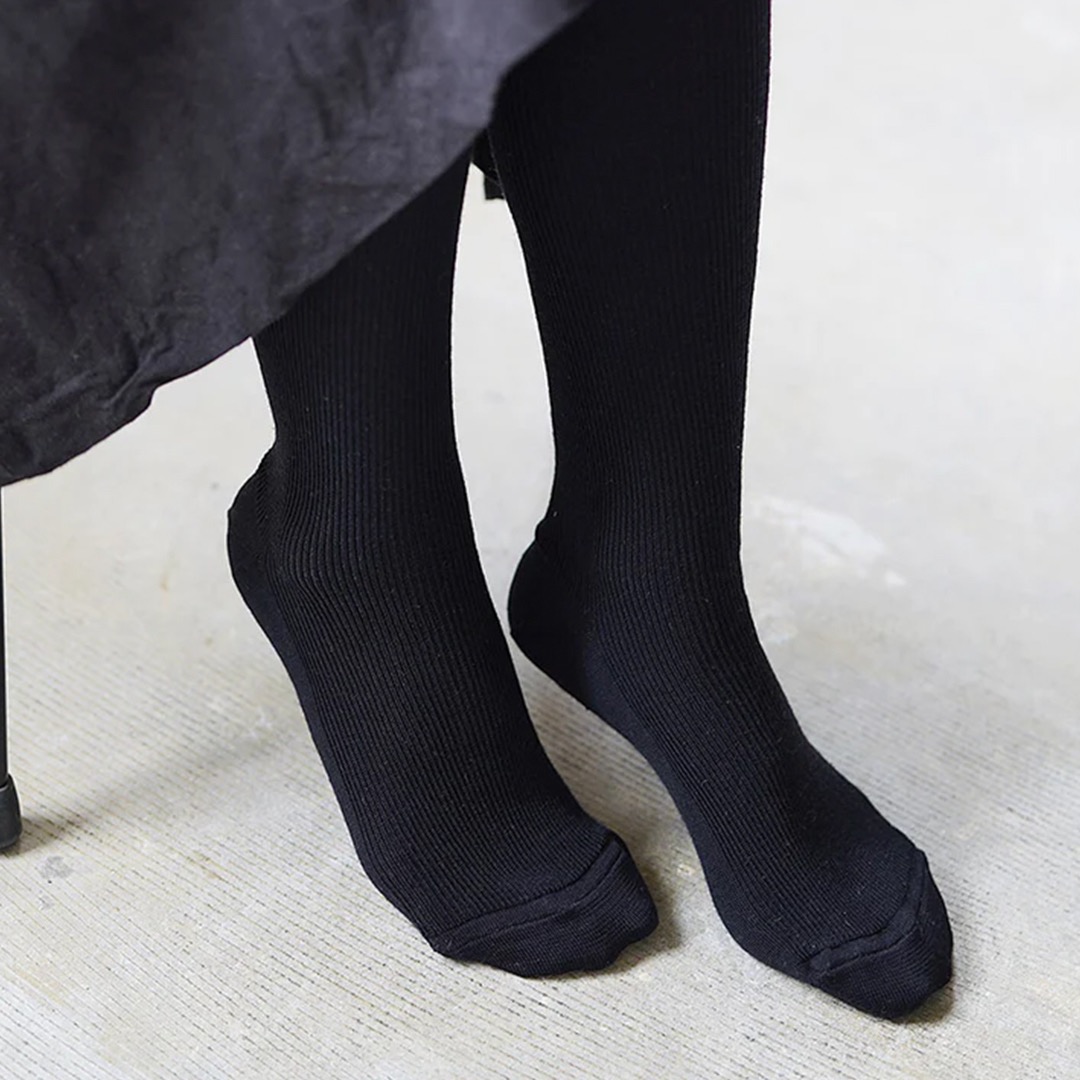 SOCKSTAZ 삭스타즈 : HK0114 Merino Wool Ribbed Tights